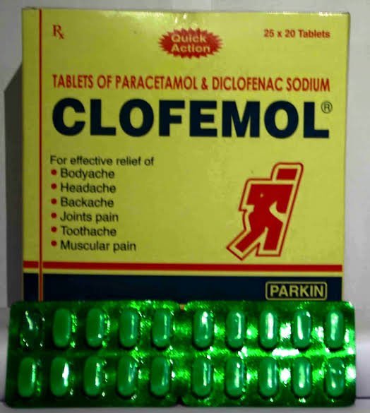 Clofemol tab - Drug Streets