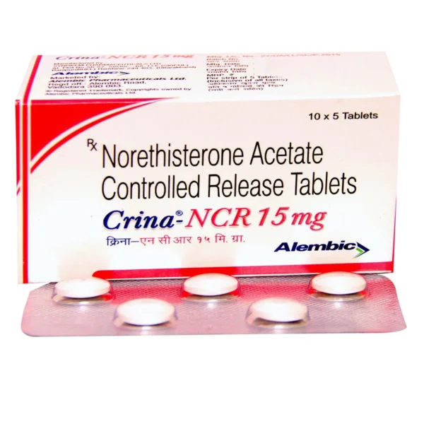 Crina-NCR 15mg Tablet - Drug Streets